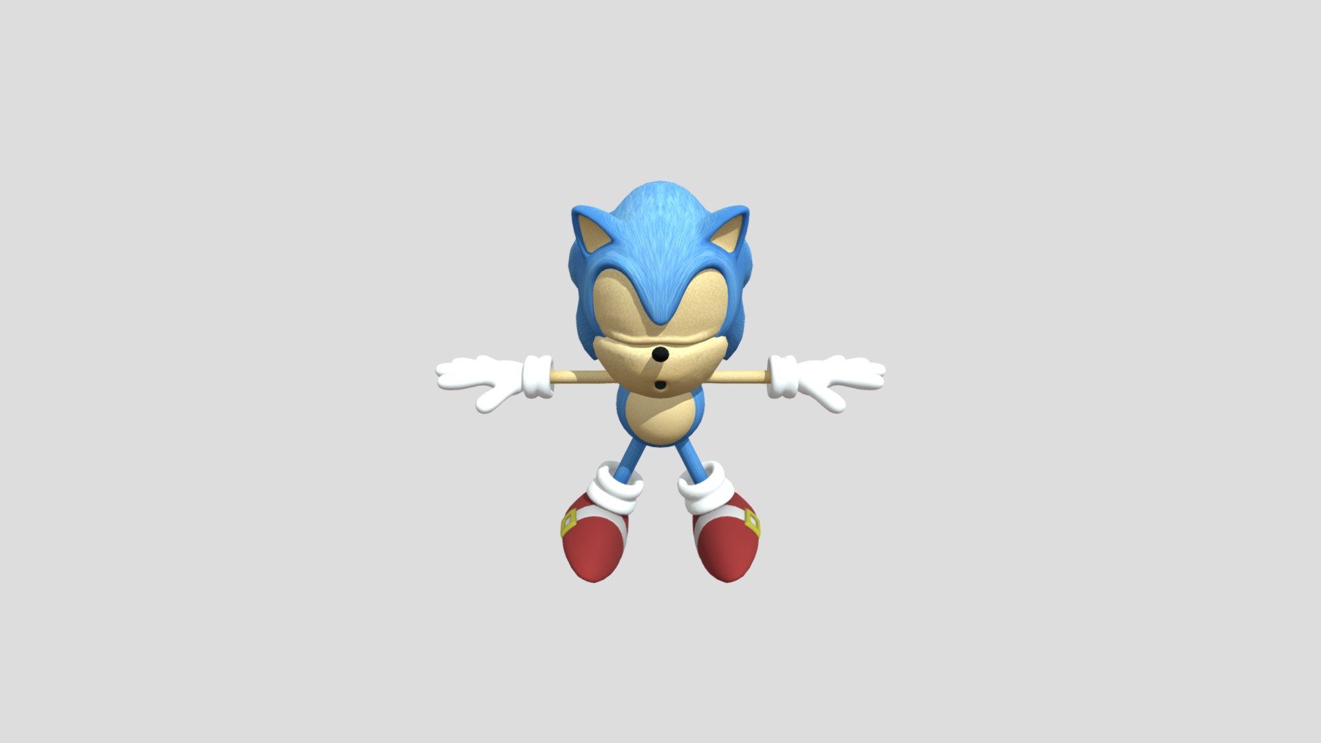 Forces Sonic (Classic) - Download Free 3D model by freddychild1987 ...