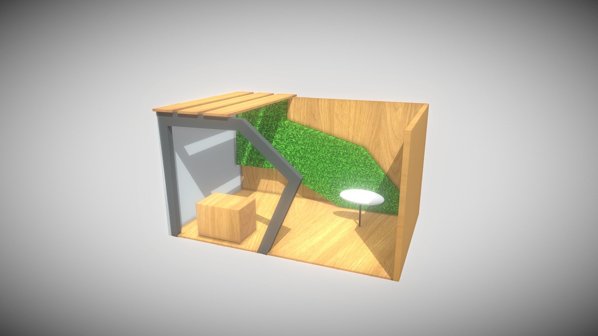 RUANGAN - 3D model by NurulFatonah [fe31186] - Sketchfab