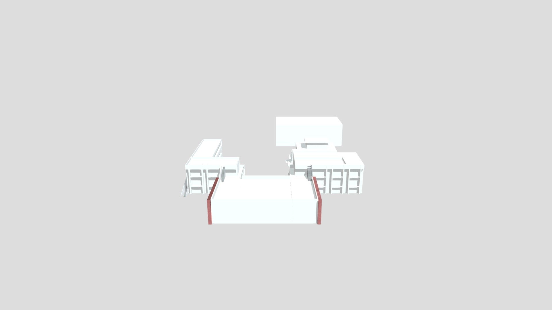 School Model | High Poly | Detailed - Download Free 3D model by ...