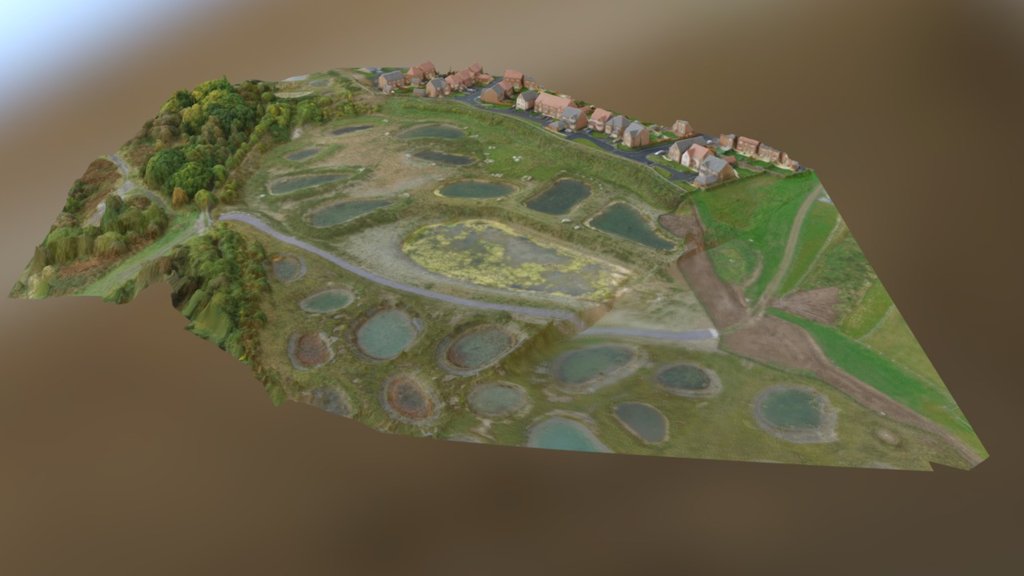 Brick Quarry - 3D model by skyshotdrones [fe31feb] - Sketchfab