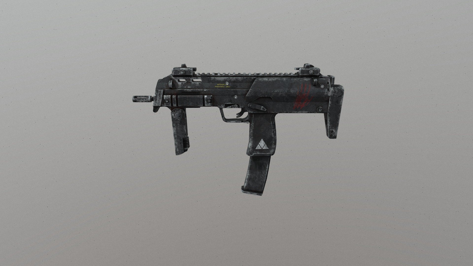 UZI GUN - Download Free 3D model by Tridiy Artstudio (@tridiy) [fe329d4] - Sketchfab