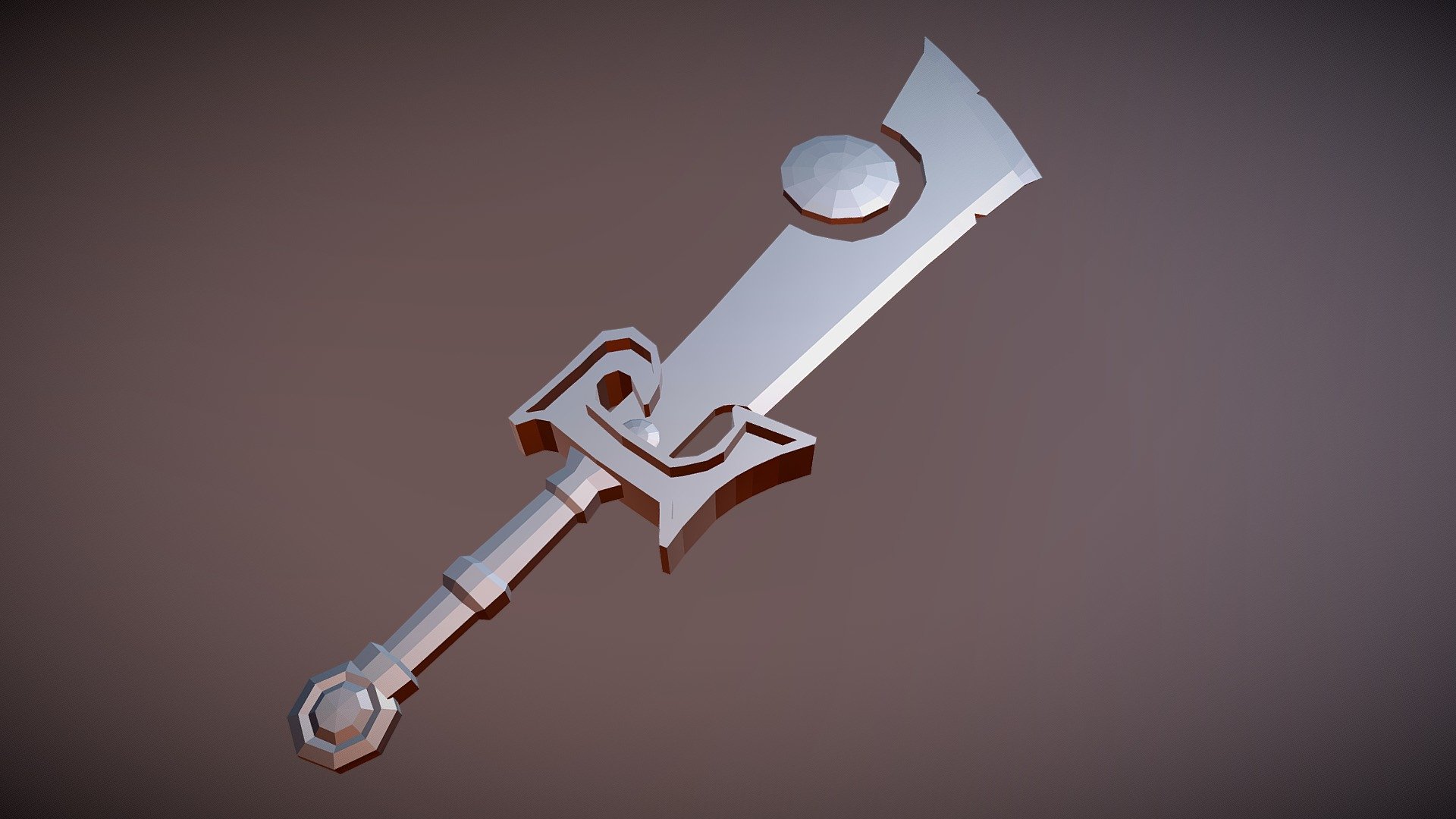 Ashbringer - Lowpoly - 3D model by Frédéric Cambon (@tribble42 ...