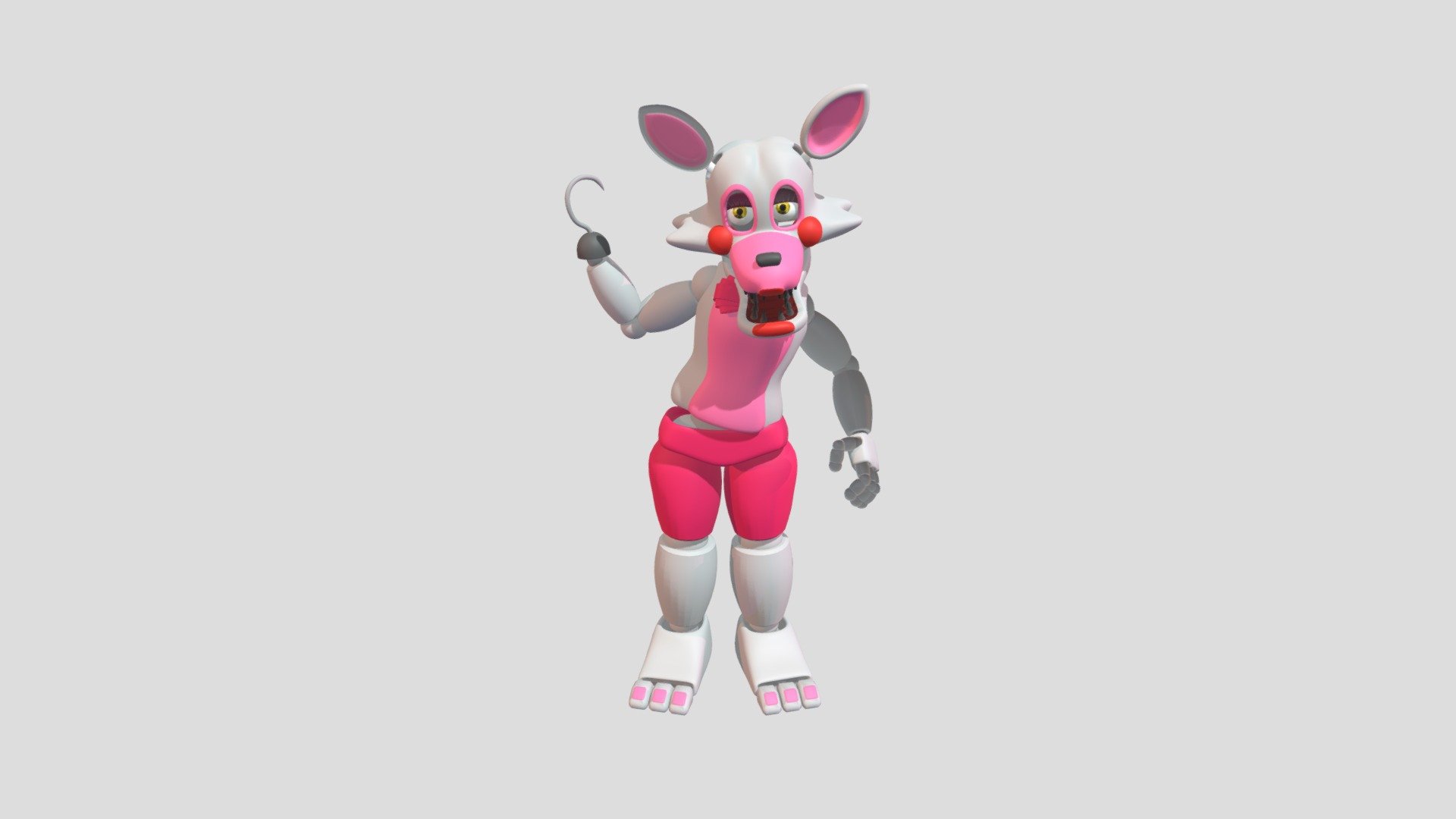 Toy Foxy - Download Free 3D model by dwall8611 [fe335dd] - Sketchfab