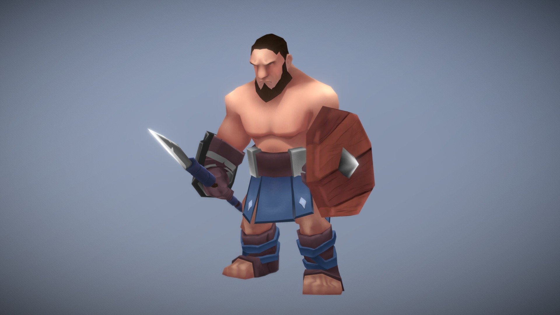 Battle Stance - 3D model by mr.adriel (@mr.adriel43) [fe337b6] - Sketchfab