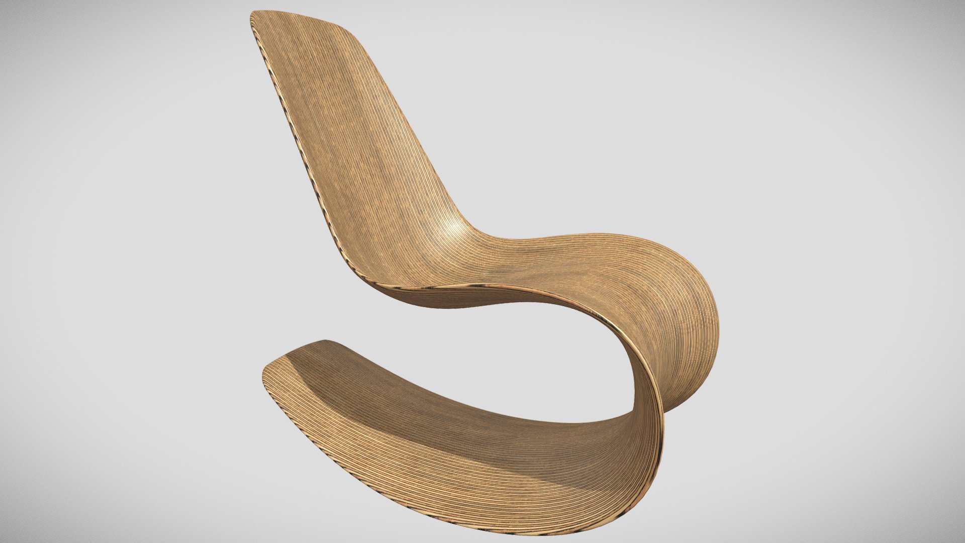 Savannah Rocker III - ODE Chair - Buy Royalty Free 3D model by trimitek ...