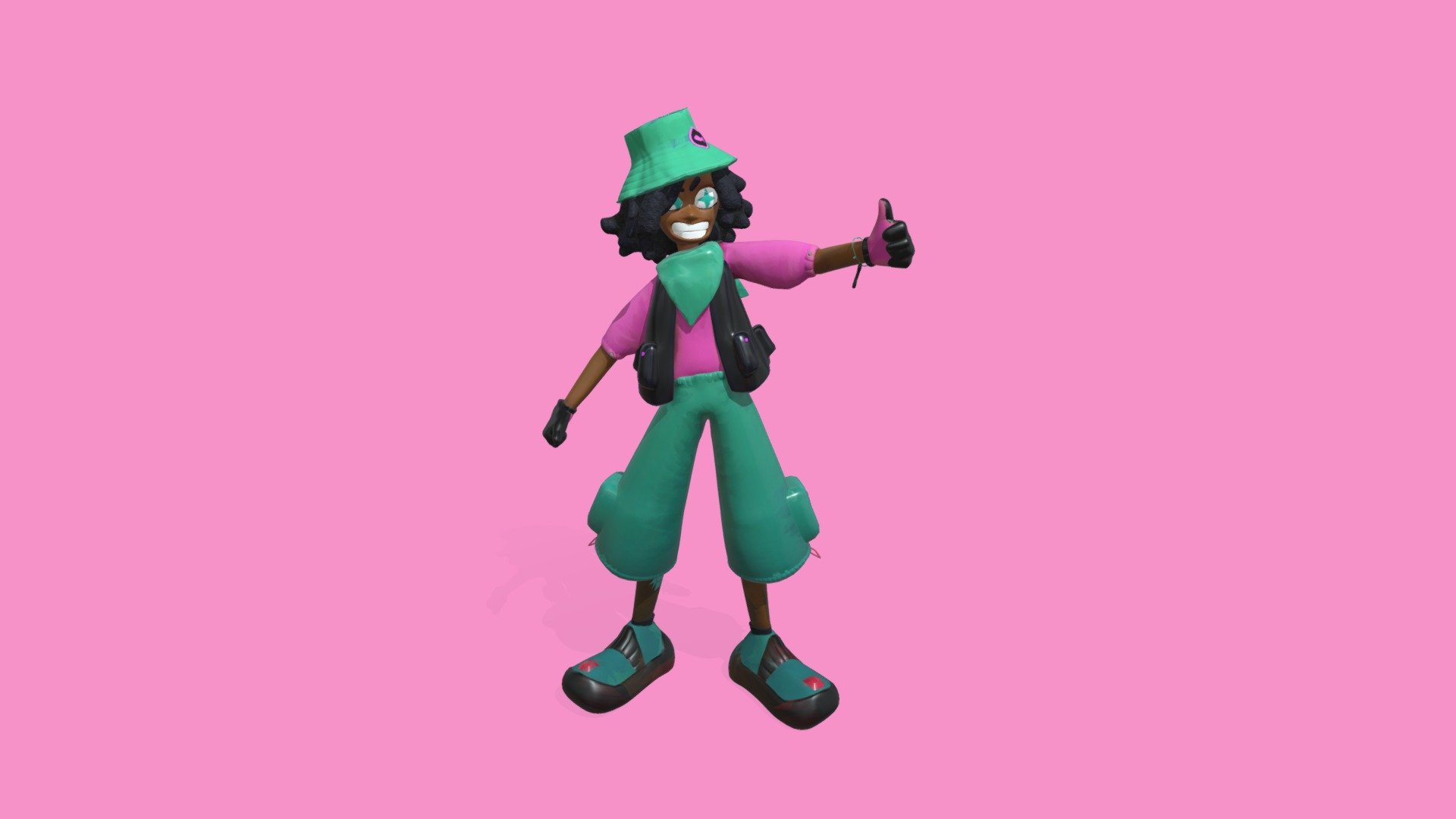 BAIT Fisher Character - 3D model by NOCTUA (@tesisgrupo4) [fe370b2 ...