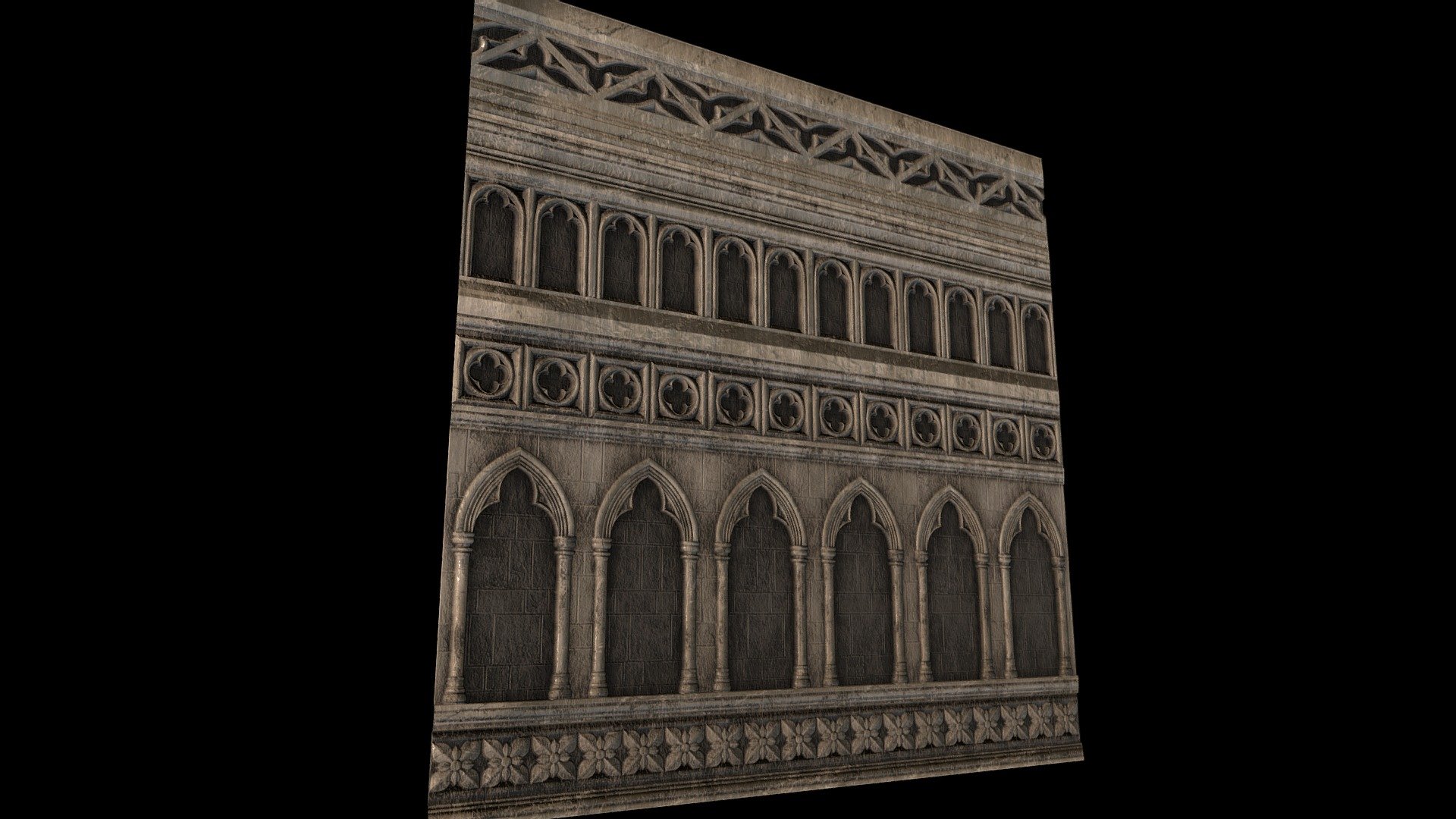 Gothic Trim Sheet - 3D model by Alex Kondratenko (@photouzhgorod ...
