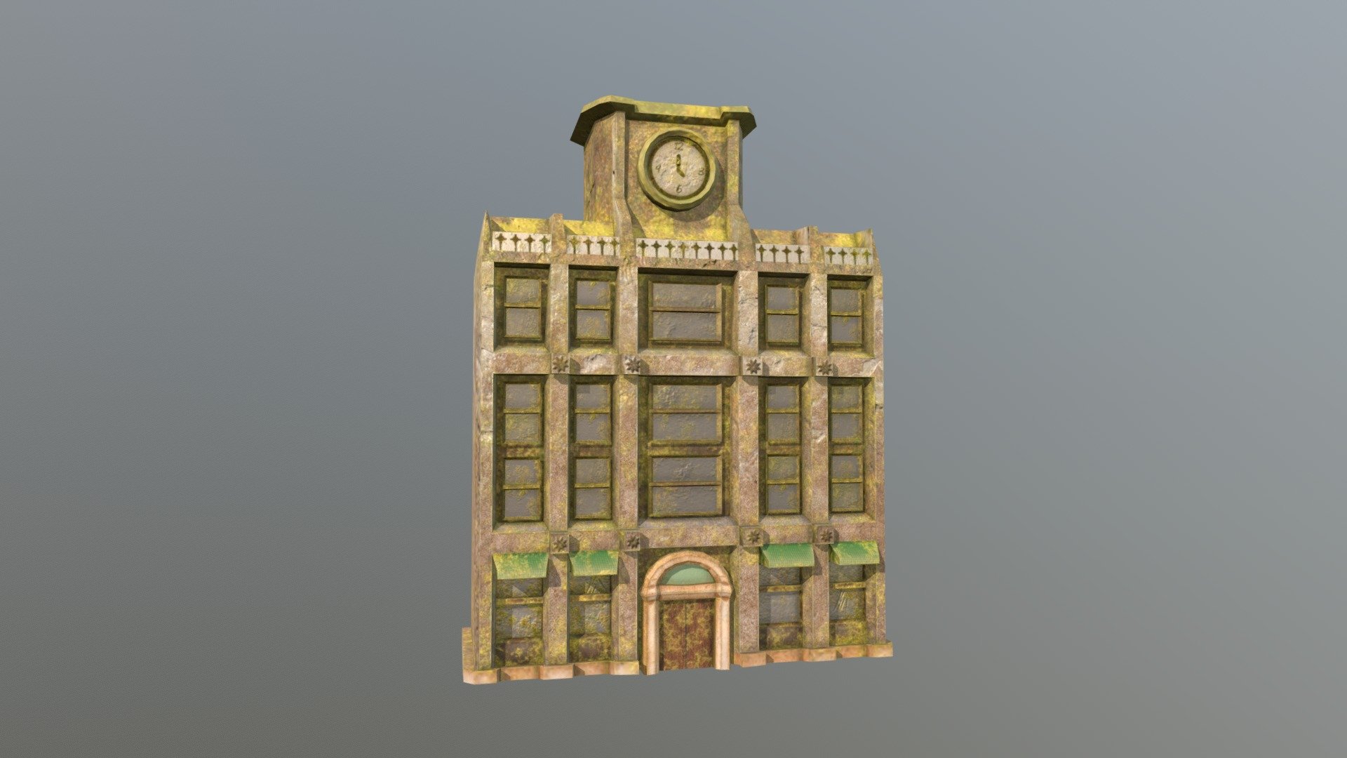 Old Office - 3D model by Brad Parrett (@bradprt) [fe3ade4] - Sketchfab