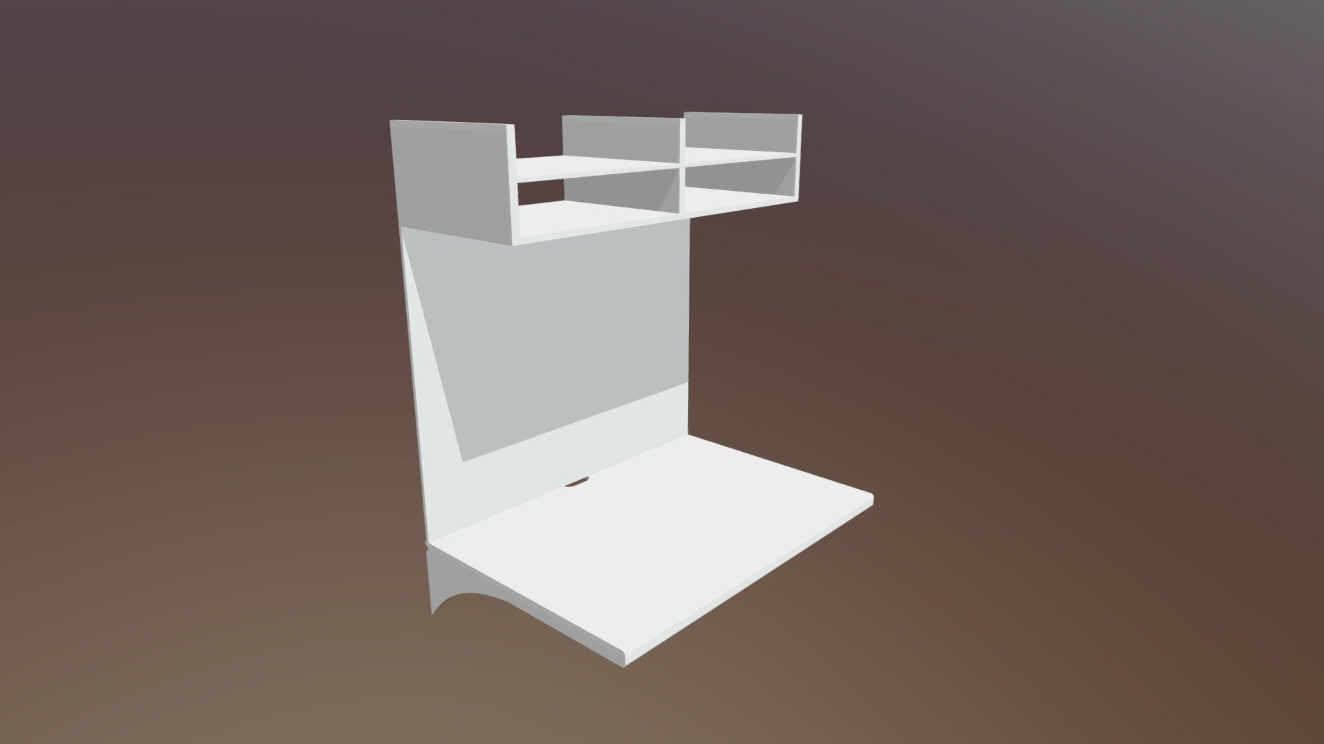 Hanged desk - 3D model by MAI0703 [fe3ae9a] - Sketchfab