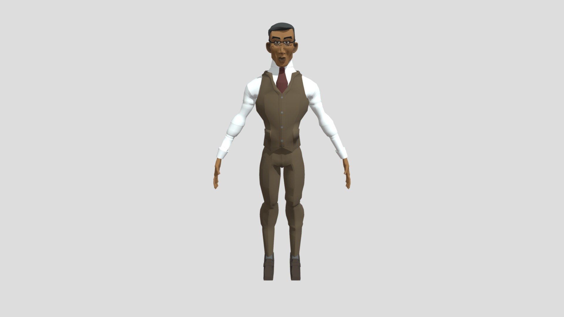Character for game - Download Free 3D model by RicardoThreeD [fe3bdff ...