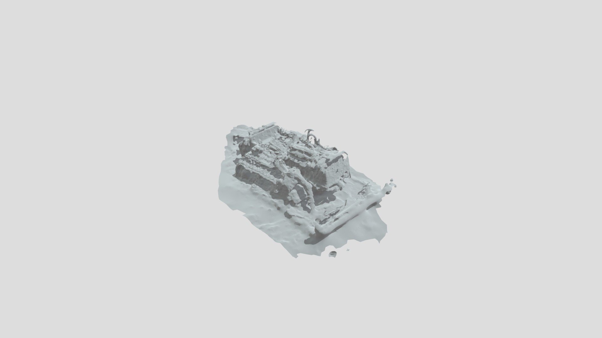 Seabee Tractor - 3D model by meowens92 [fe3c384] - Sketchfab