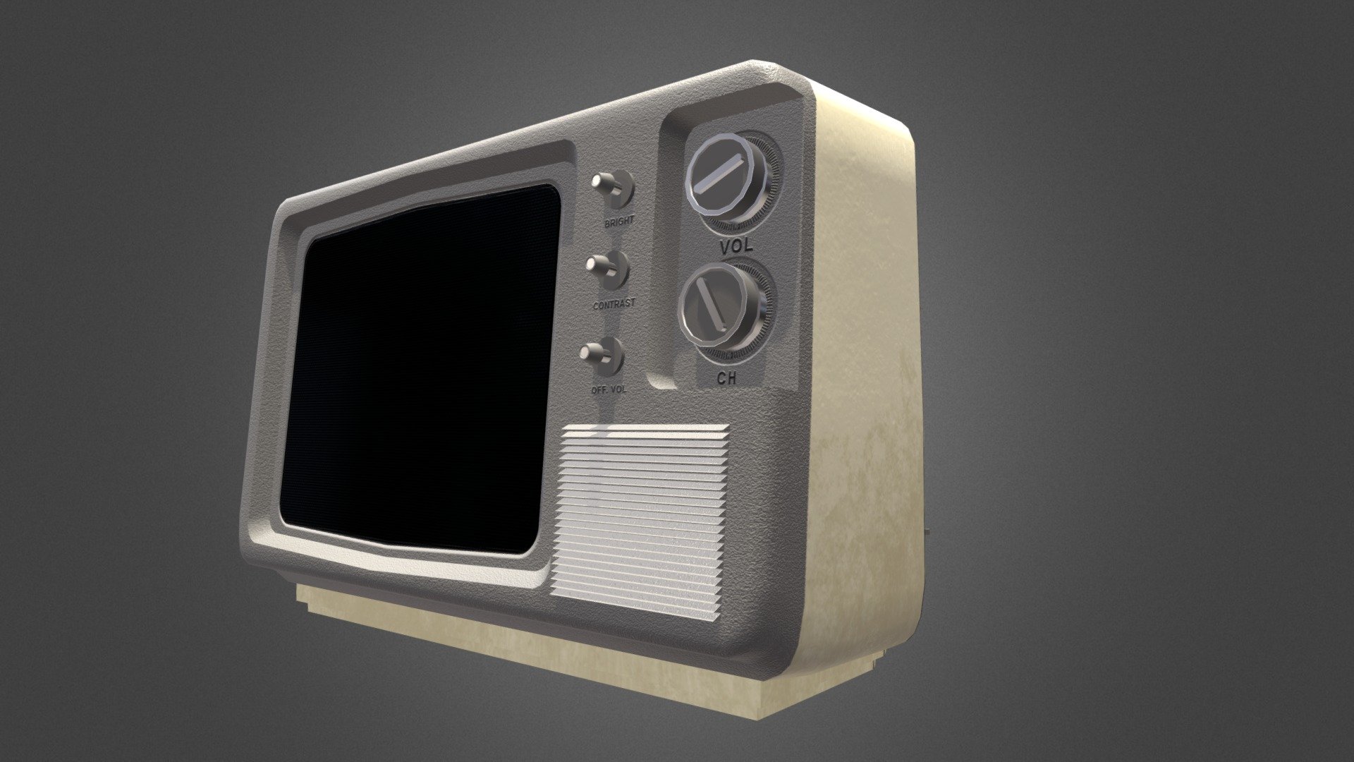 Television - 3D model by LibraHades [fe3dae0] - Sketchfab