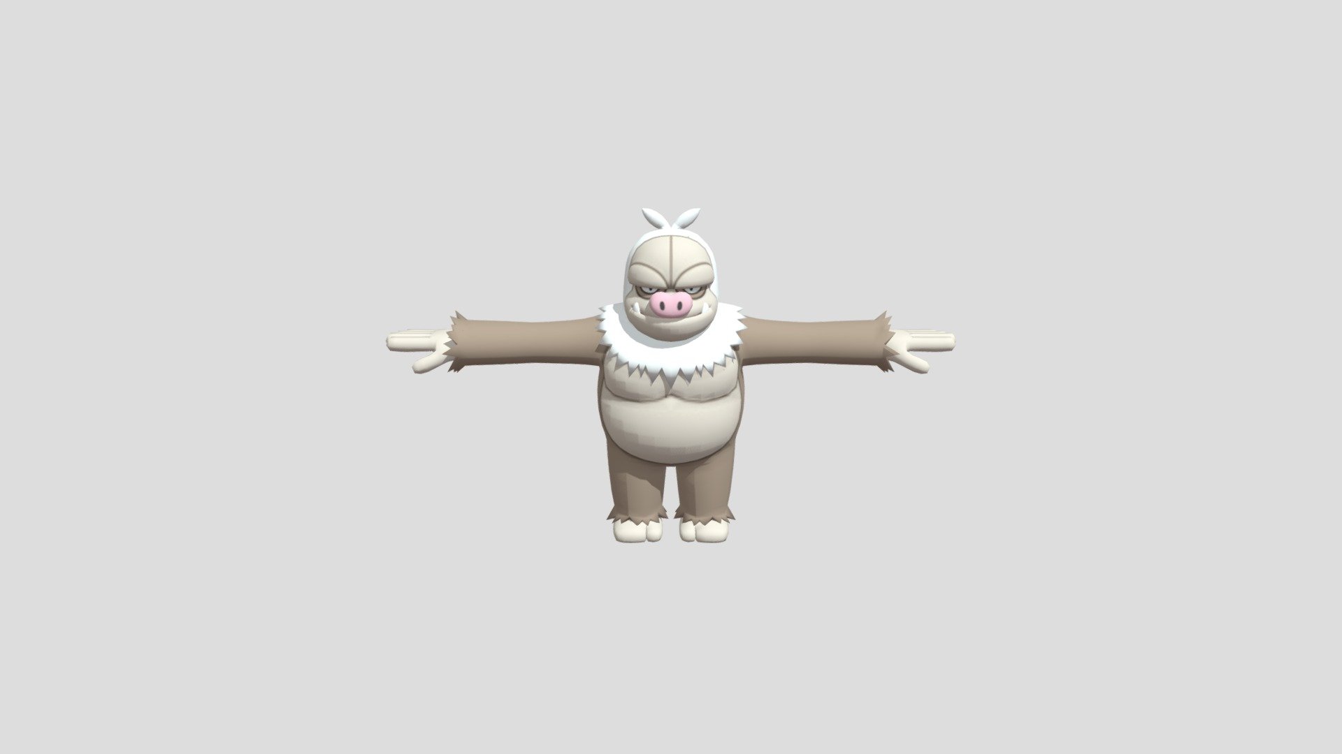 Slaking - Download Free 3D model by nguyenlouis32 [fe3e591] - Sketchfab