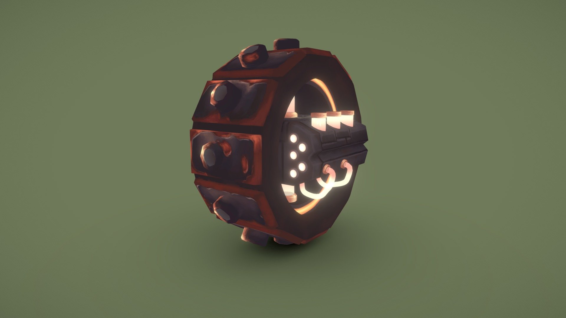 The Wheel - Echoes of Mechanica Enemy Model - 3D model by Obeonix ...