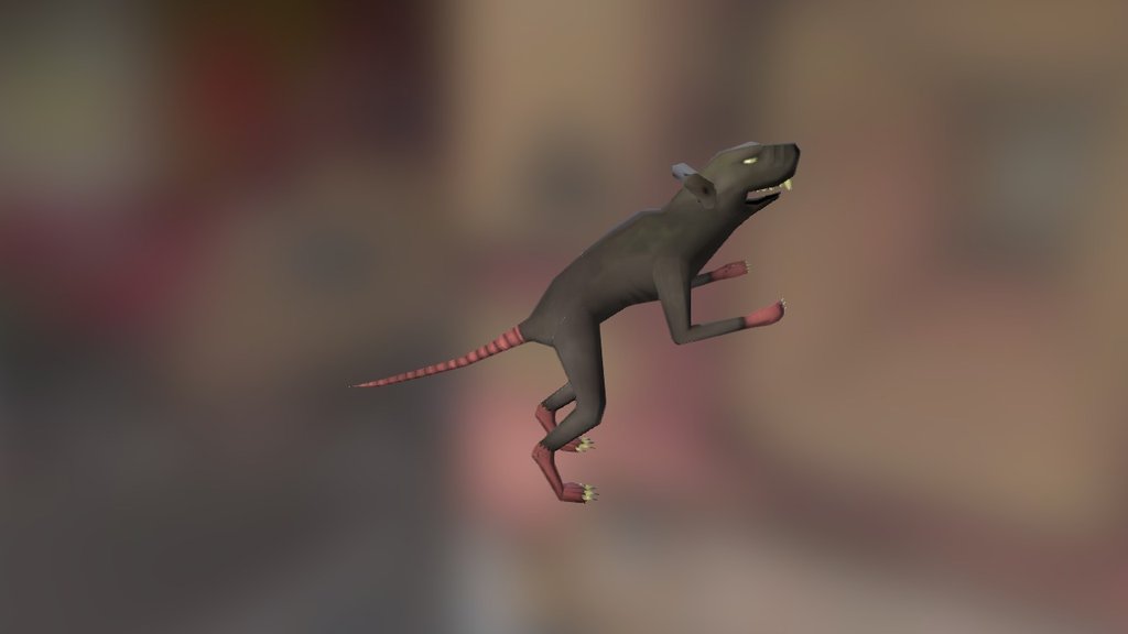 Rat Enemy - 3D model by alexandcoats [fe3fdb9] - Sketchfab