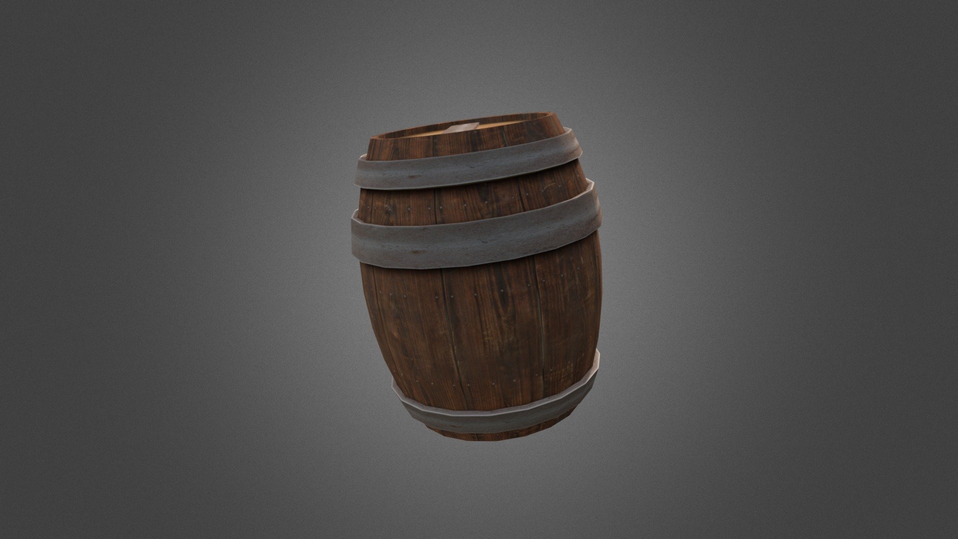 Simple Barrel - 3D model by Snopel [fe4173d] - Sketchfab