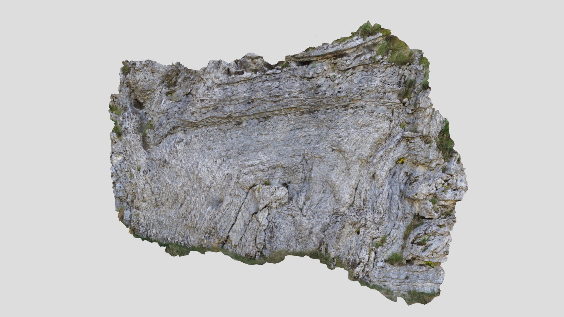 Disjuktivni klivaž, Urdeni do, Durmitor - 3D model by Department of Geology, University of ...