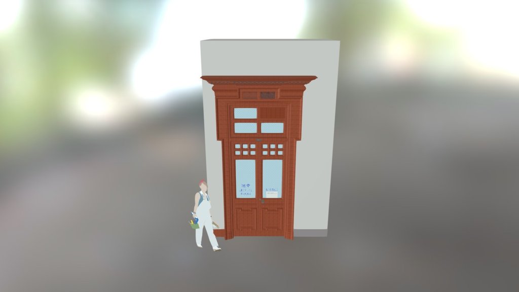 3035232743_Door_RoomMB167 - 3D model by Vivian (@vivianyuan) [fe423ad ...