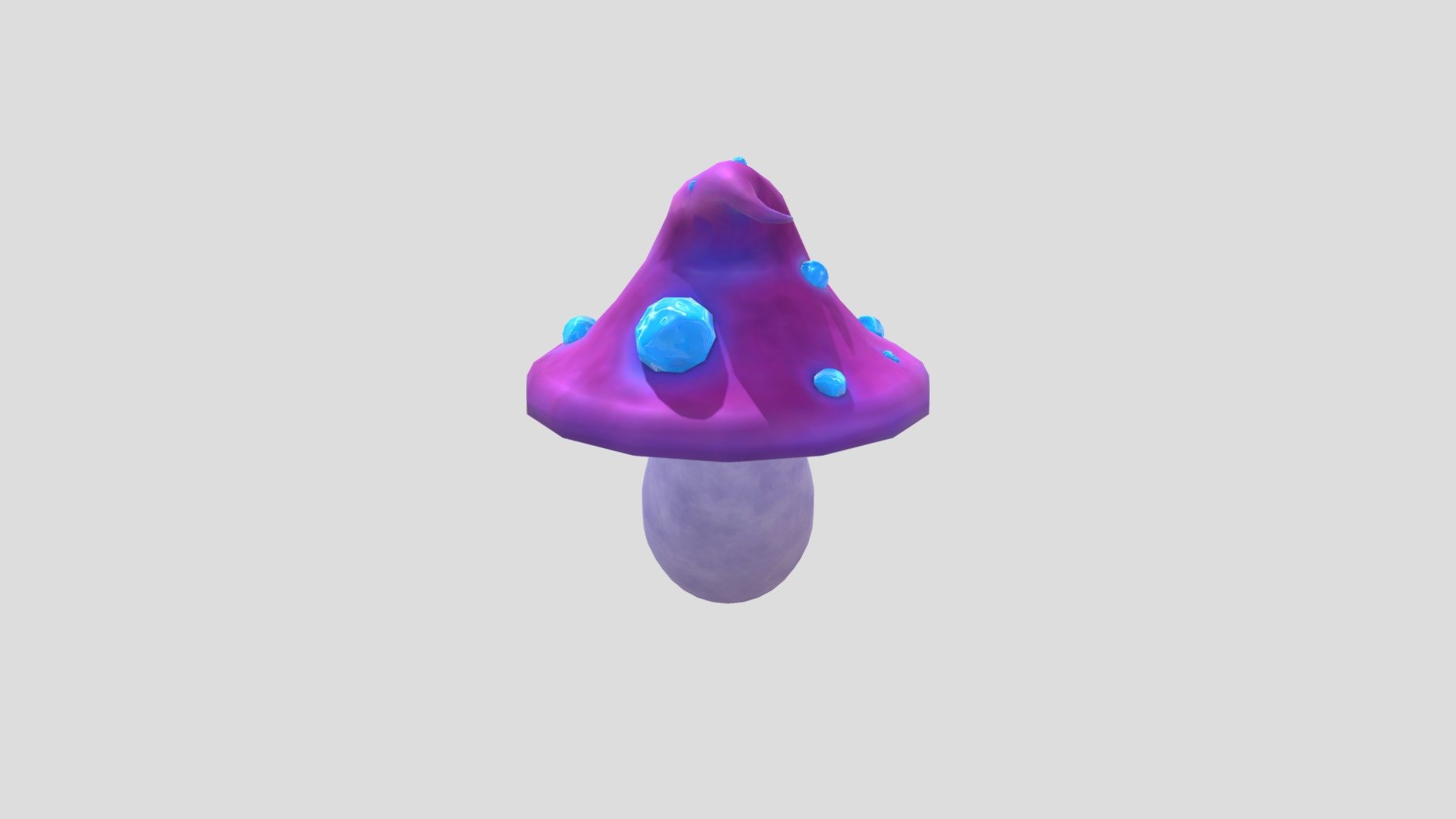 Magic_Mushroom - 3D model by julesfrancioni [fe42db1] - Sketchfab