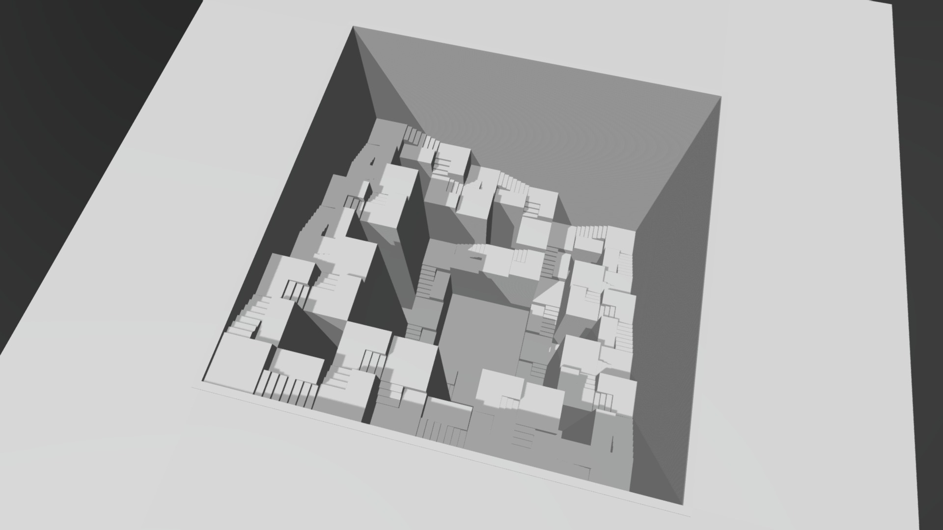 Sierpinski Small Steps Well - 3D model by Fathauer [fe4466c] - Sketchfab