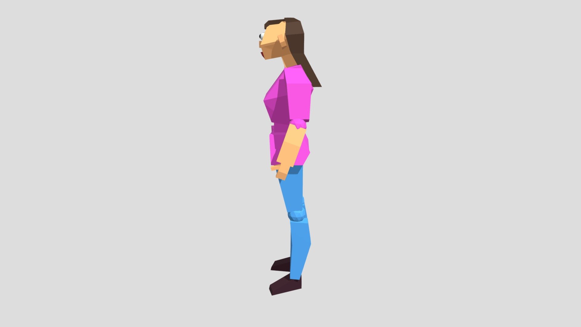 Low-poly Person - Download Free 3D model by suging [fe4489d] - Sketchfab