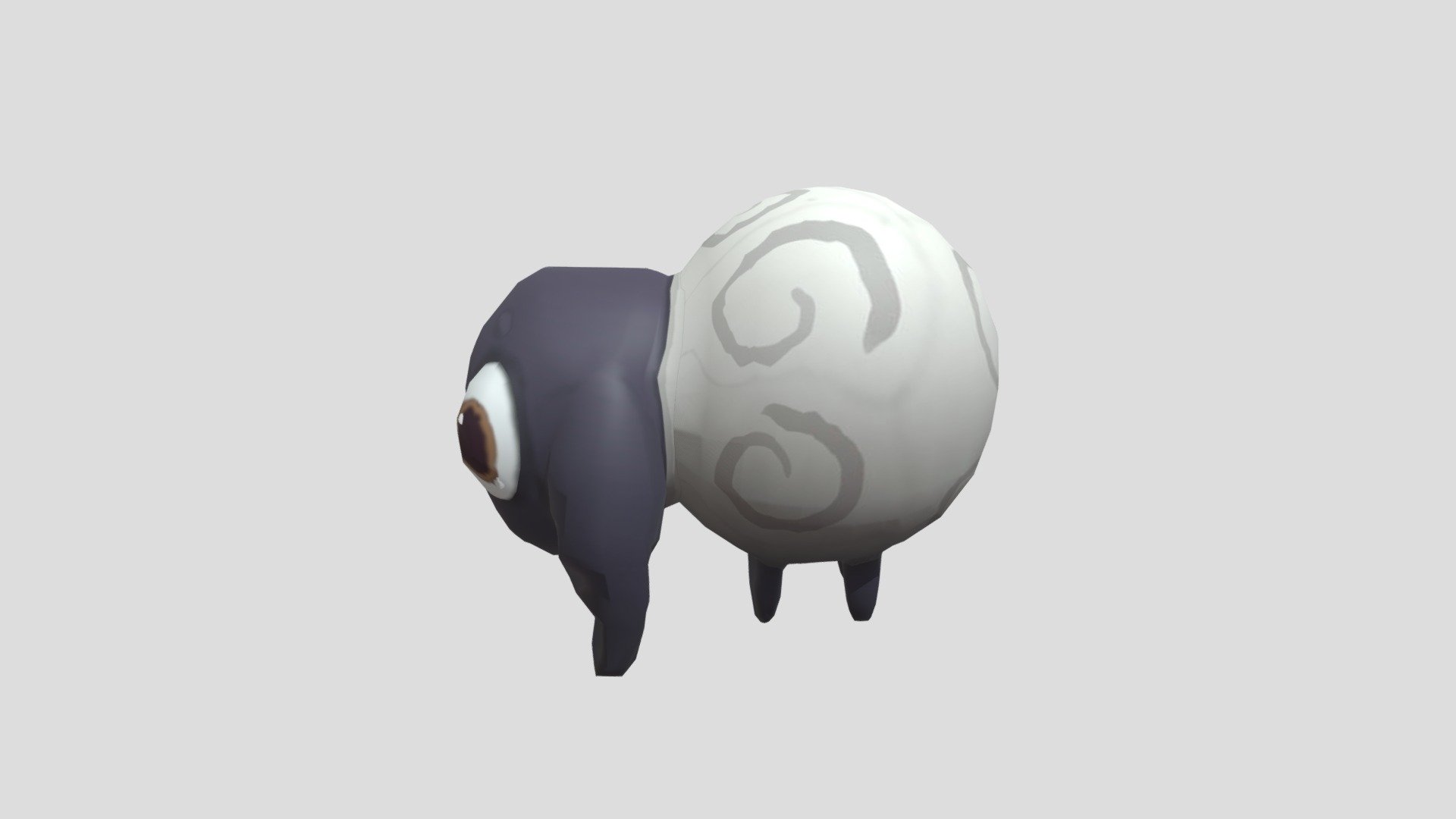 Stylized sheep - 3D model by AmauryEspinoza [fe4497f] - Sketchfab