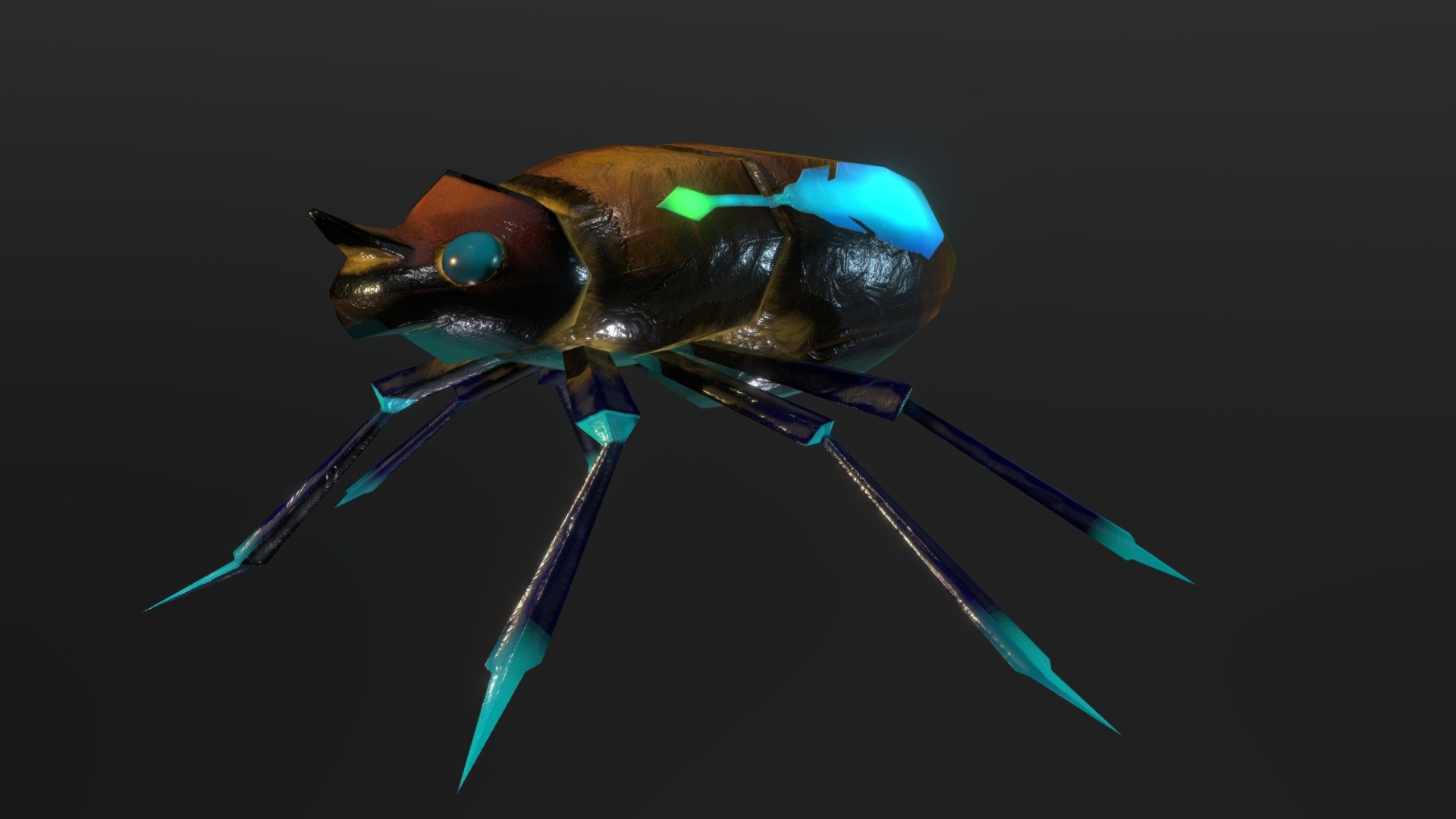 Bug - 3D model by JHXC [fe45123] - Sketchfab