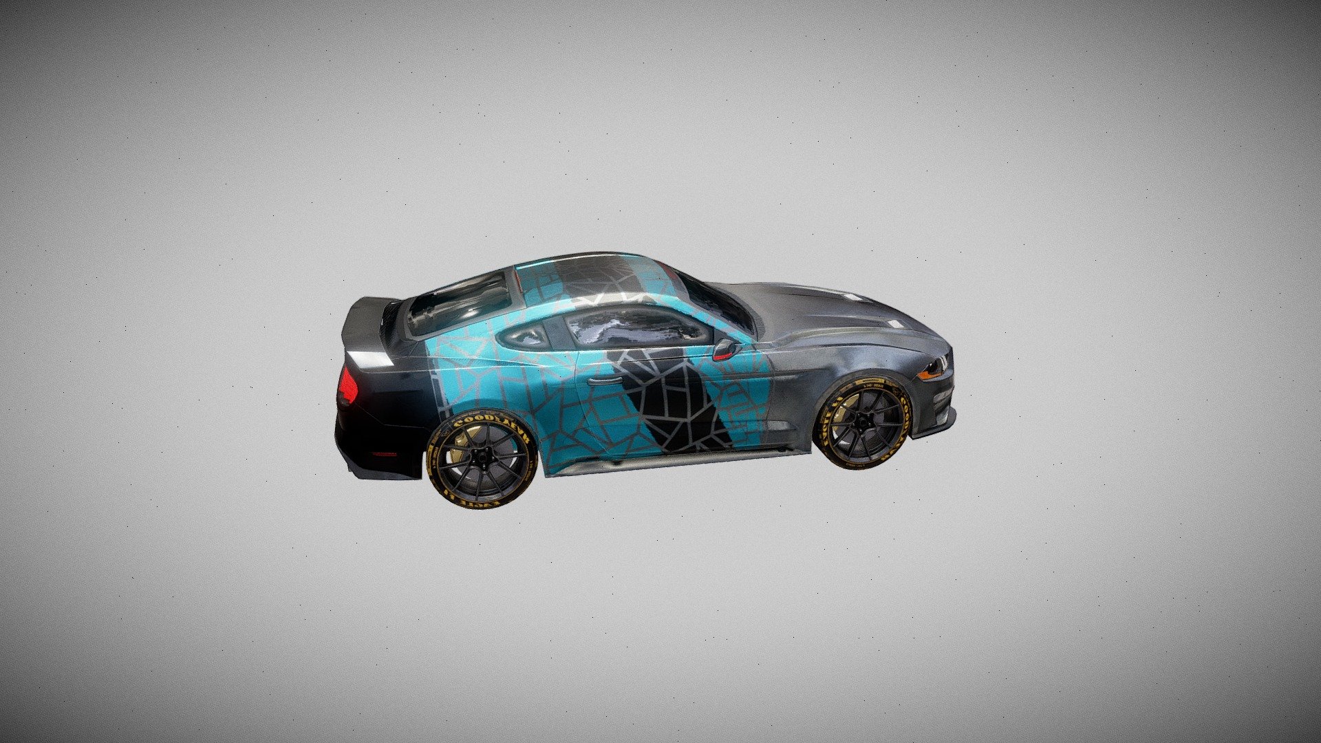 Ford Mustang Concept - 3D model by mohammadaarishkhan [fe467df] - Sketchfab