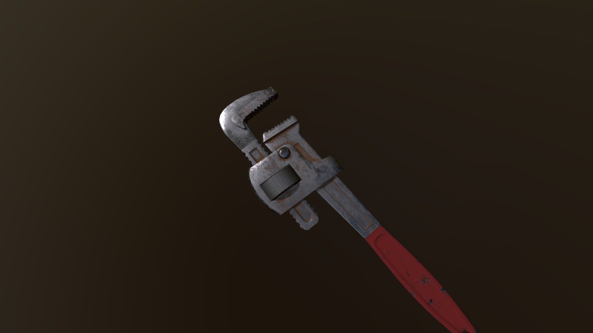 pipe wrench - 3D model by RICK (@rick616) [fe469eb] - Sketchfab