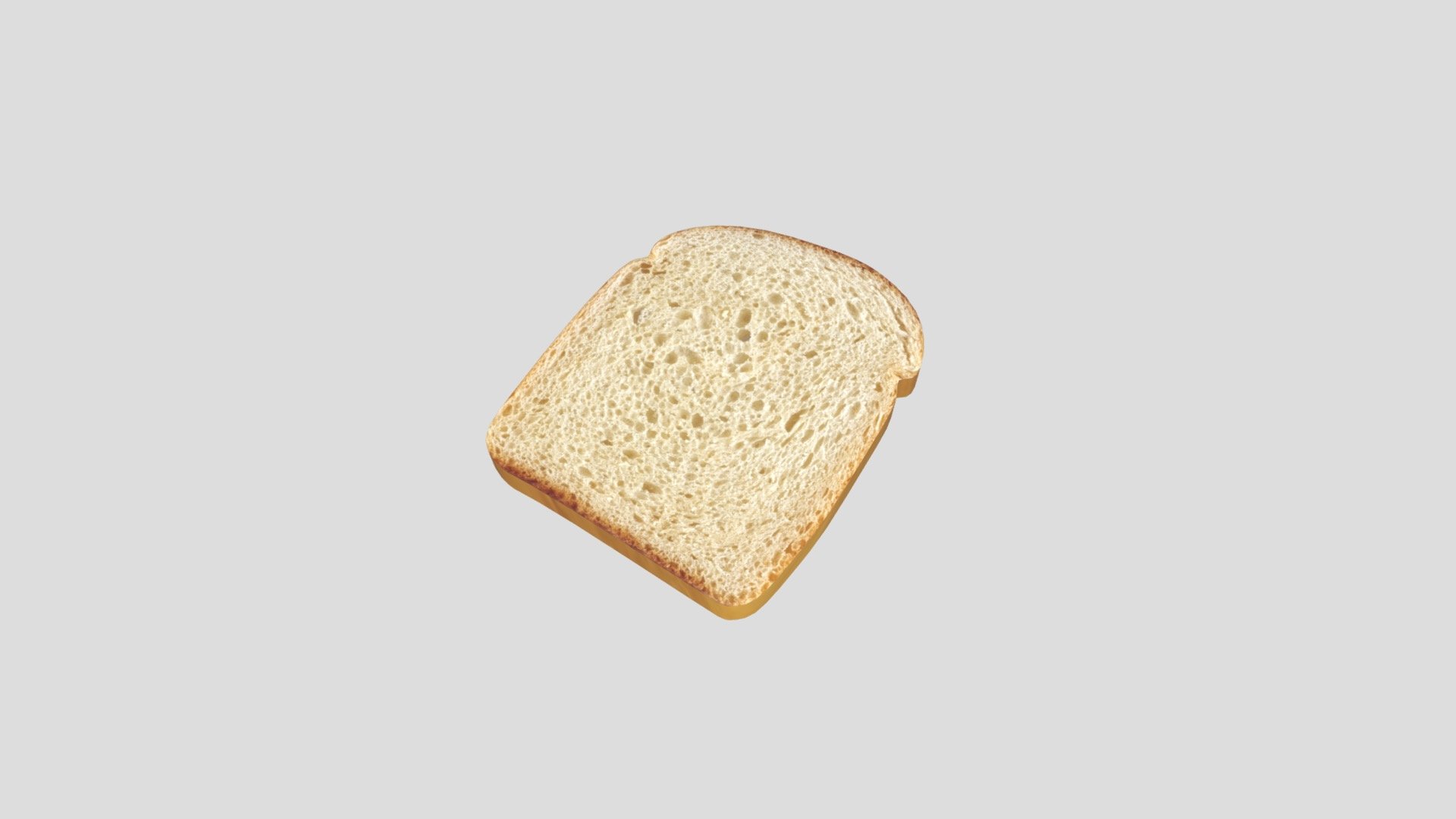 Bread Slice - Buy Royalty Free 3D model by Ed+ (@EDplus) [fe4716f] - Sketchfab Store