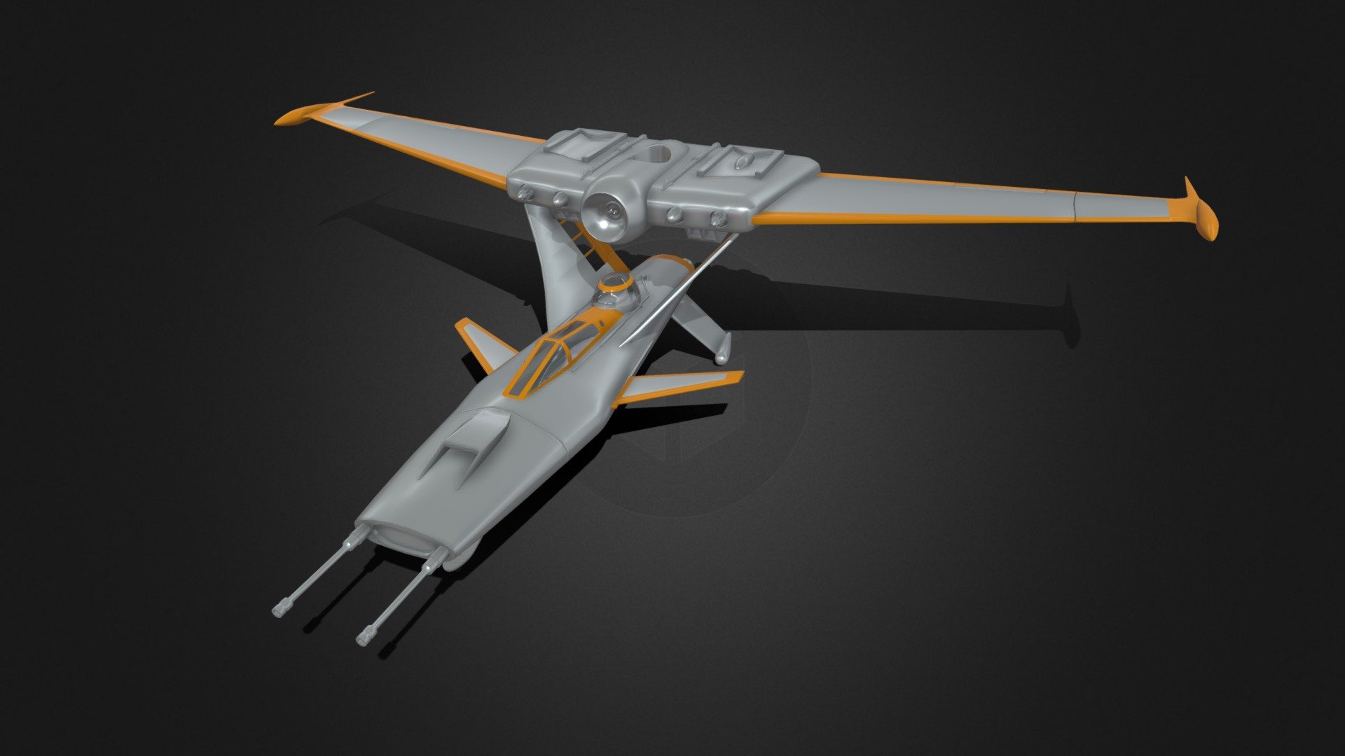 Terrahawks Hawkwing - 3D model by Ralph's Workshop (@RalphEdenbag ...