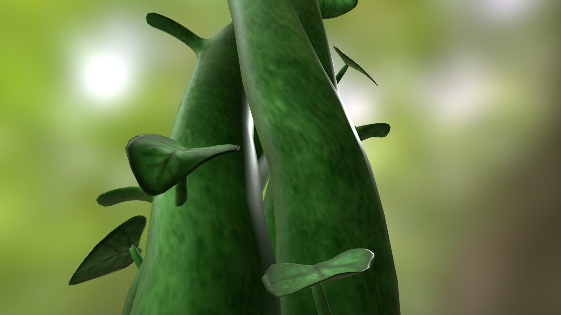 Growing Beanstalk - Pasar Seni 2014 - 3D model by Iman Satriaputra ...