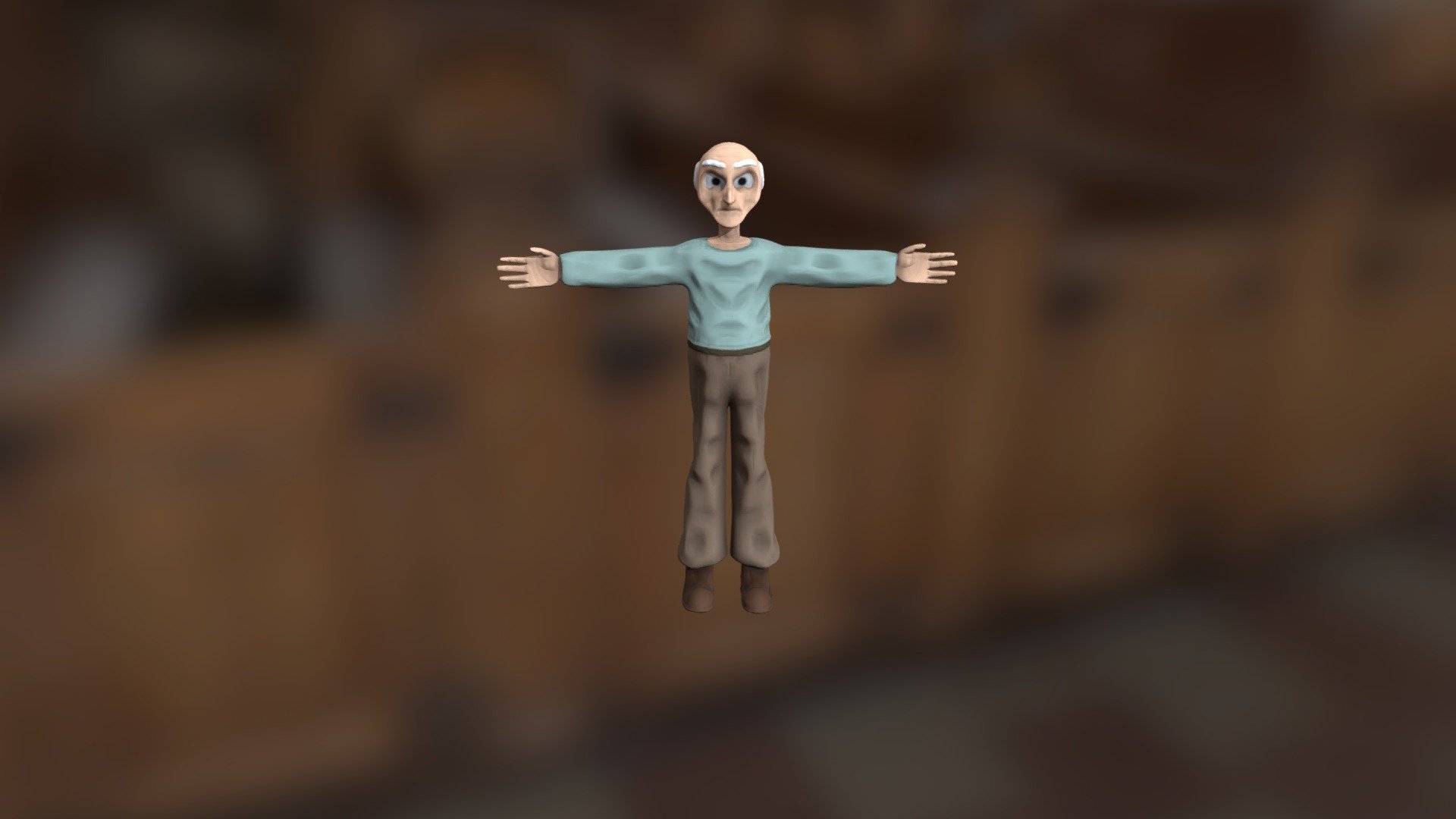 Old Man Jude - Fighting Idle - Download Free 3D model by Pichael ...