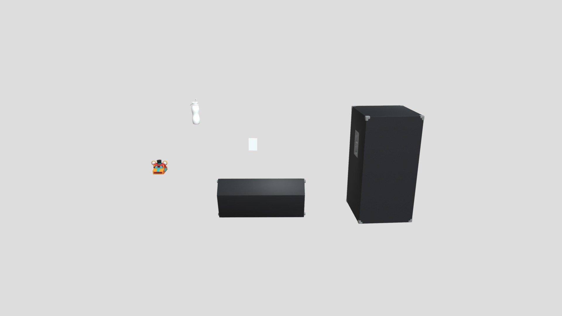 FnafSB Cup, Camera, Speaker and Button Bundle - Download Free 3D model ...