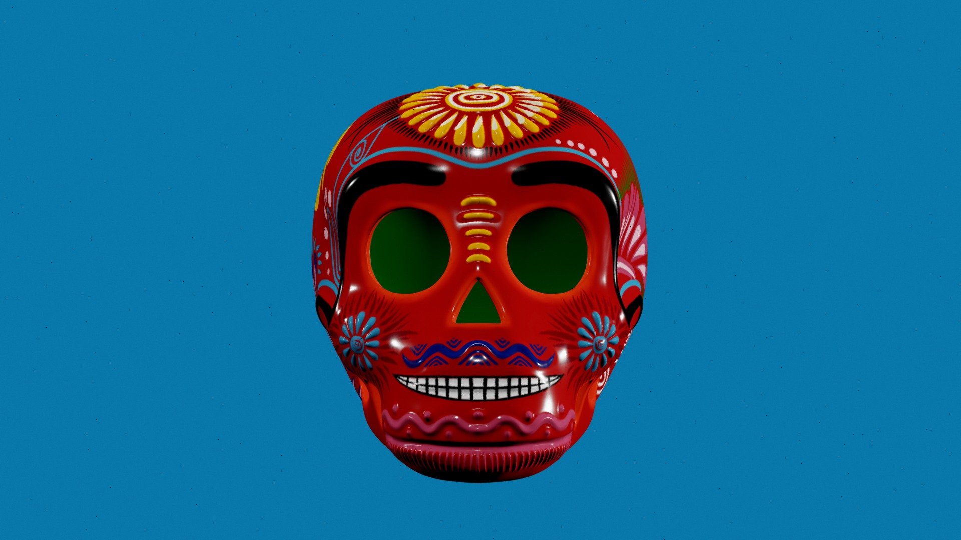 Sugar Head - 3D model by andrianna (@andri_anna) [fe4cea7] - Sketchfab