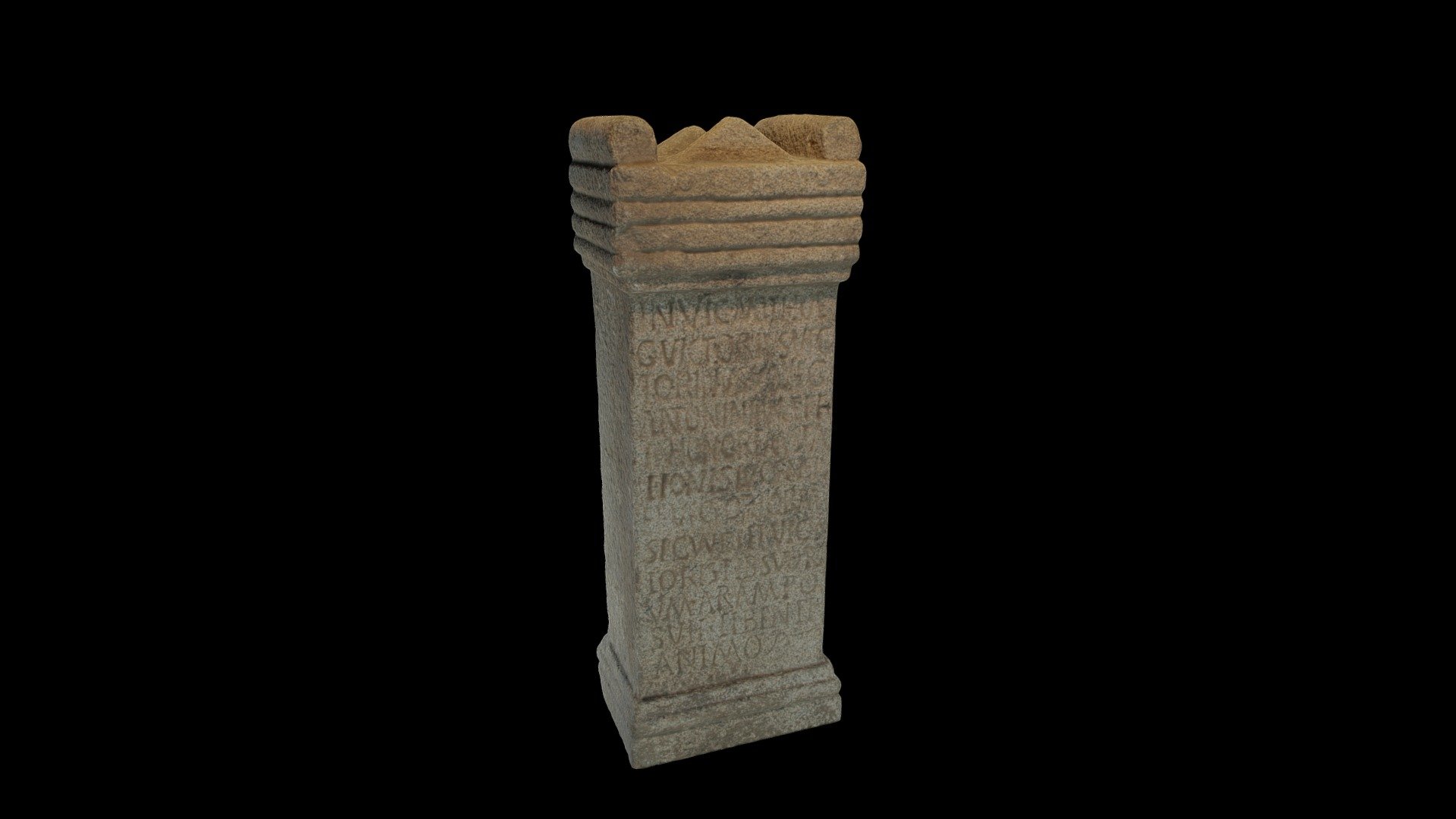 Ara a Mitra - 3D model by Catálogo Arqueolóxico Lucus Augusti ...