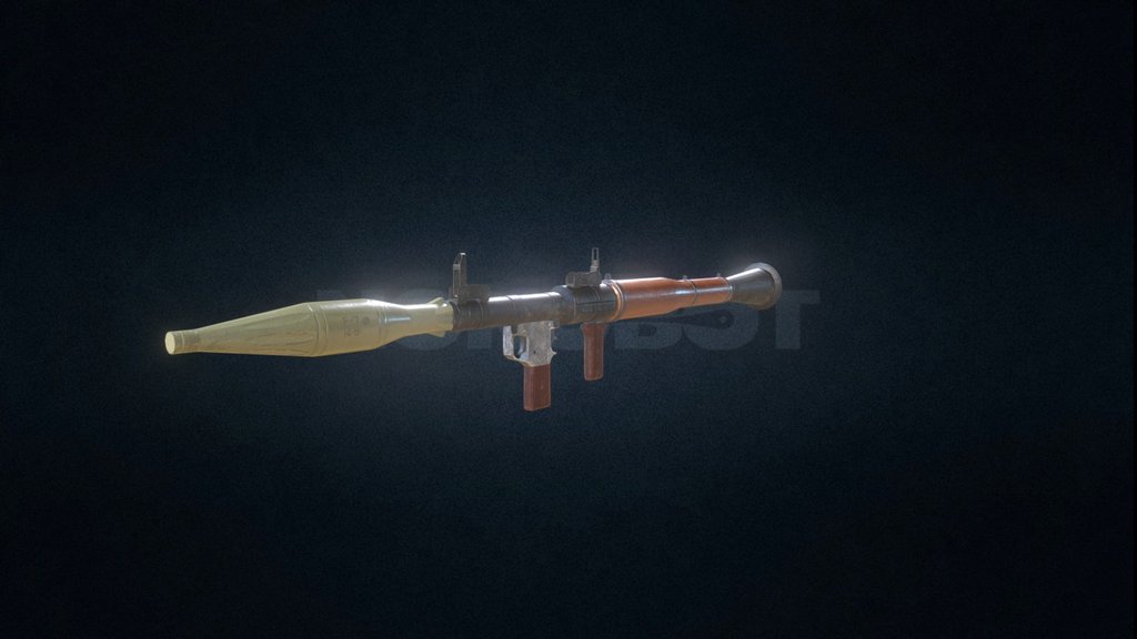 RPG - Modern Guns - 3D model by Nokobot [fe4e70c] - Sketchfab