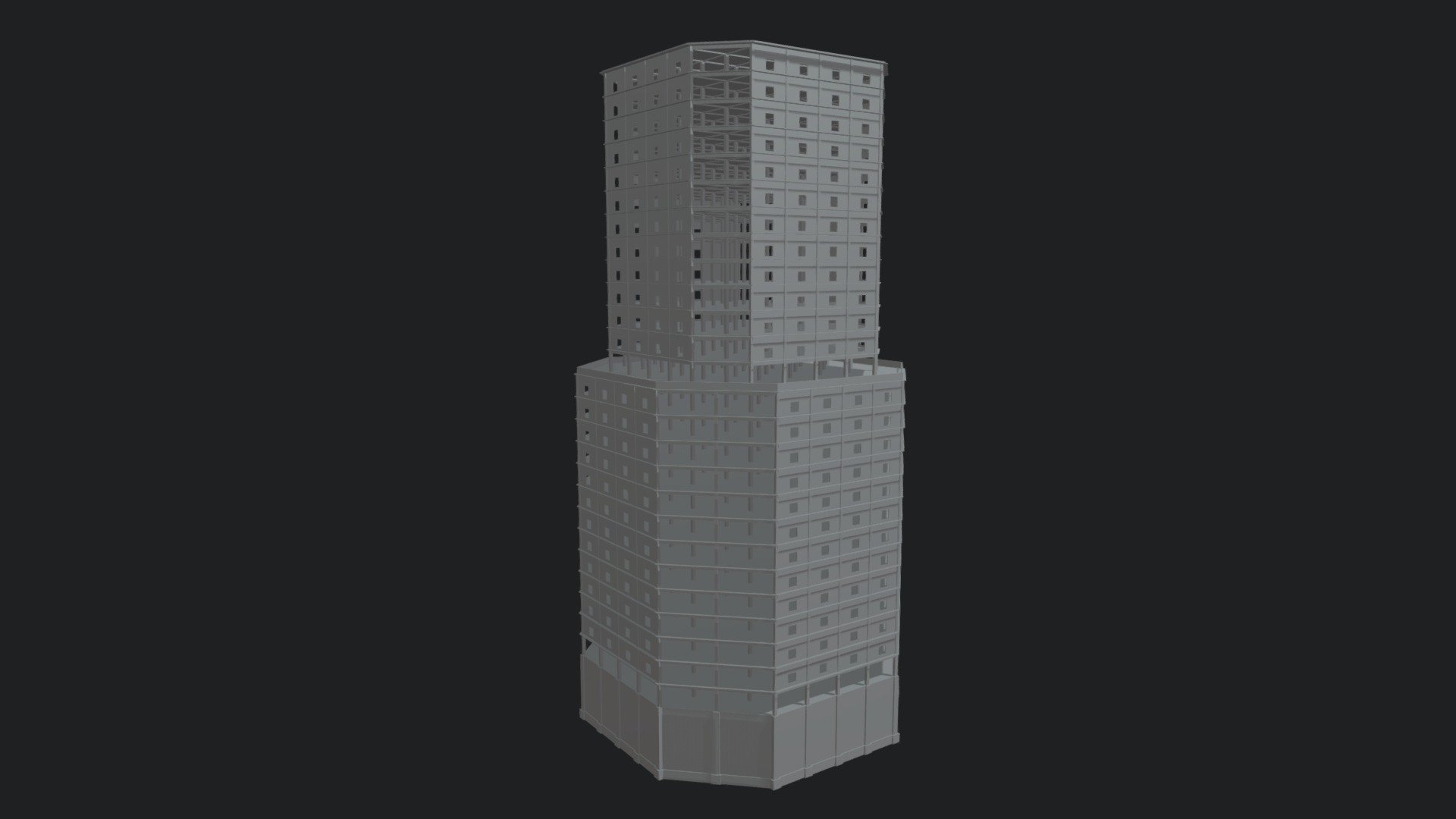Structural Framework \ SF013 - 3D model by Amir Baloch (@amirbaloch ...
