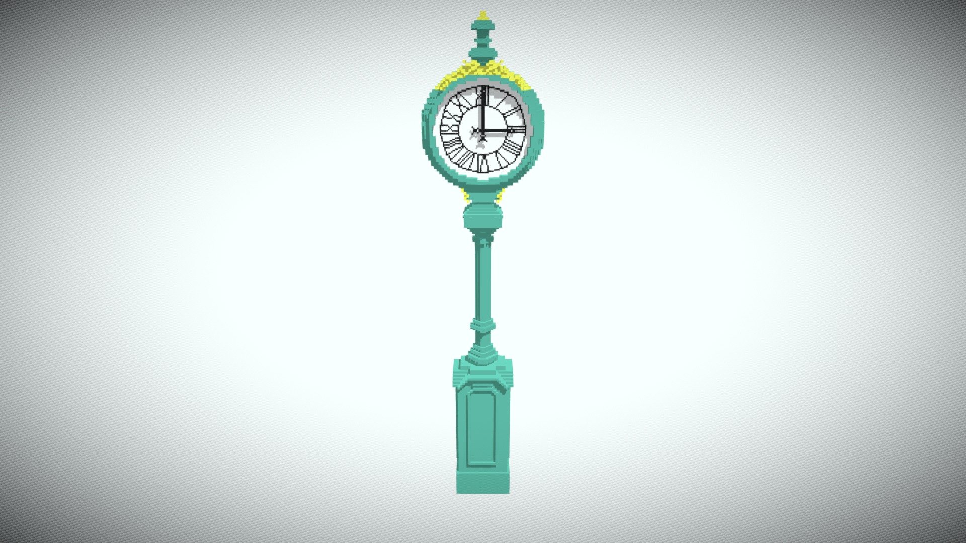 Disney World Magic Kingdom Mainstreet Clock - 3D model by Electro3d ...