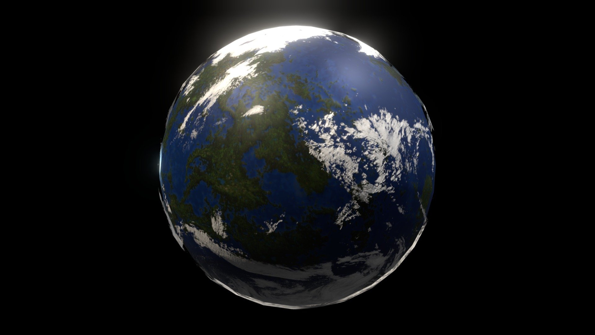 Alien planet (Earth type) - Buy Royalty Free 3D model by Iyturie ...