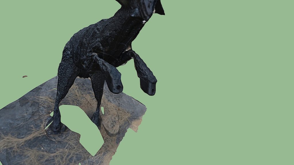 Goat Statue 3d Model By Manberdoron [fe51cdd] Sketchfab