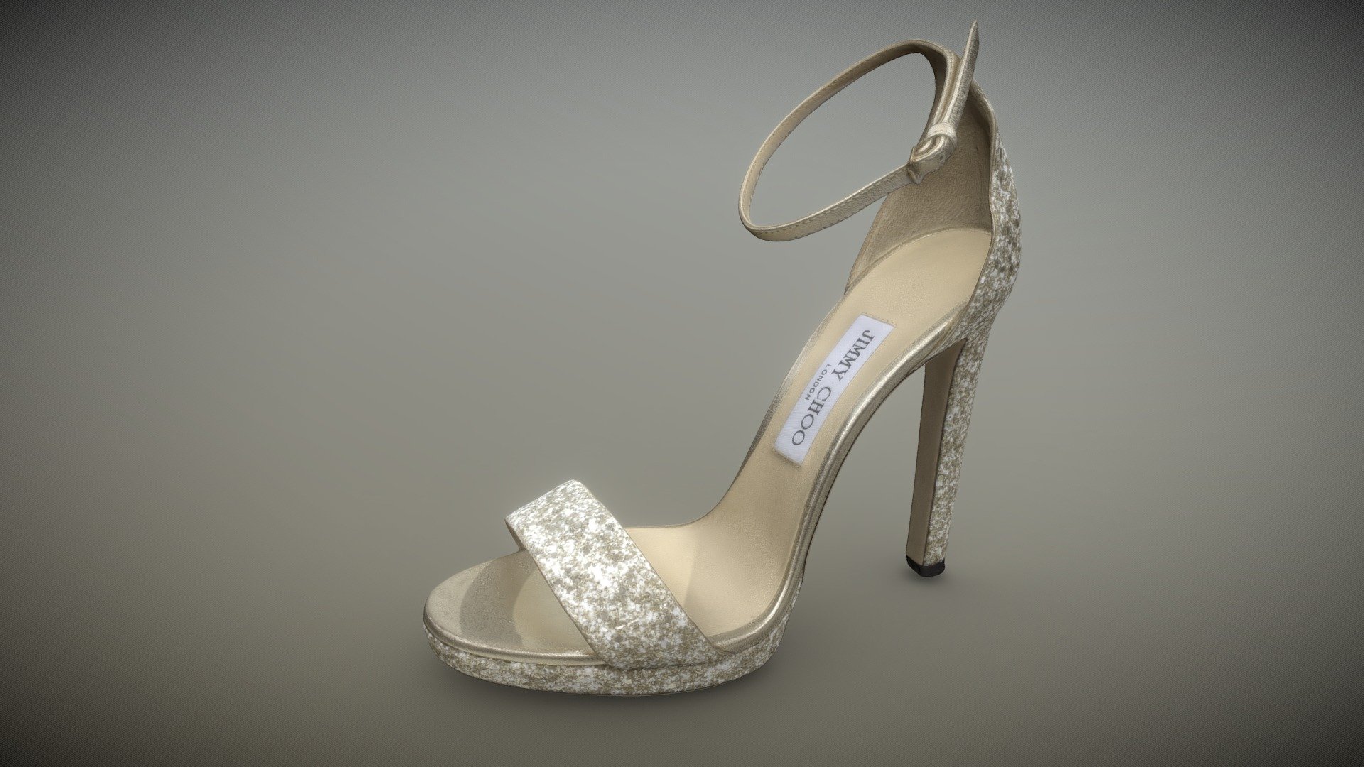 Stiletto Shoe - UV Map layout- Agisoft + Zbrush - 3D model by Thinkscan ...