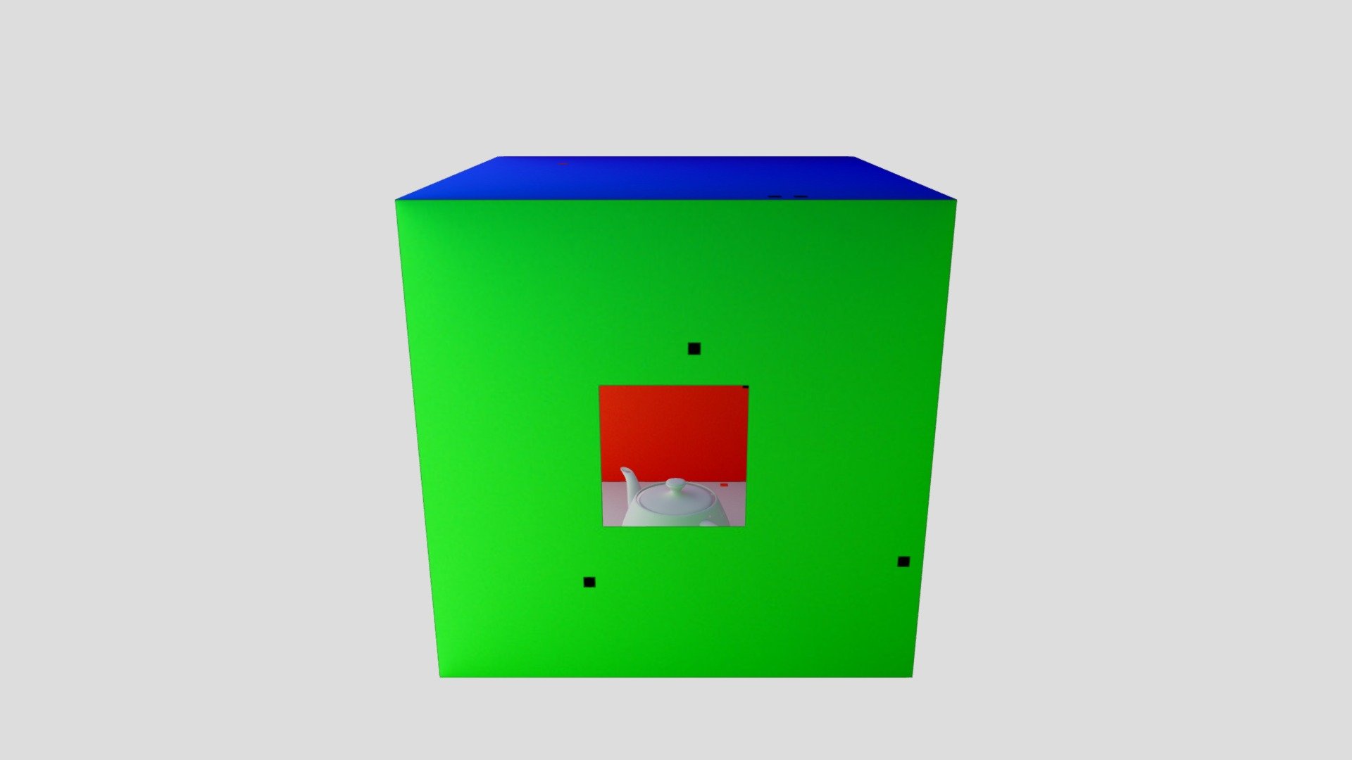 GI Cube - 3D model by Muktinsh [fe58886] - Sketchfab