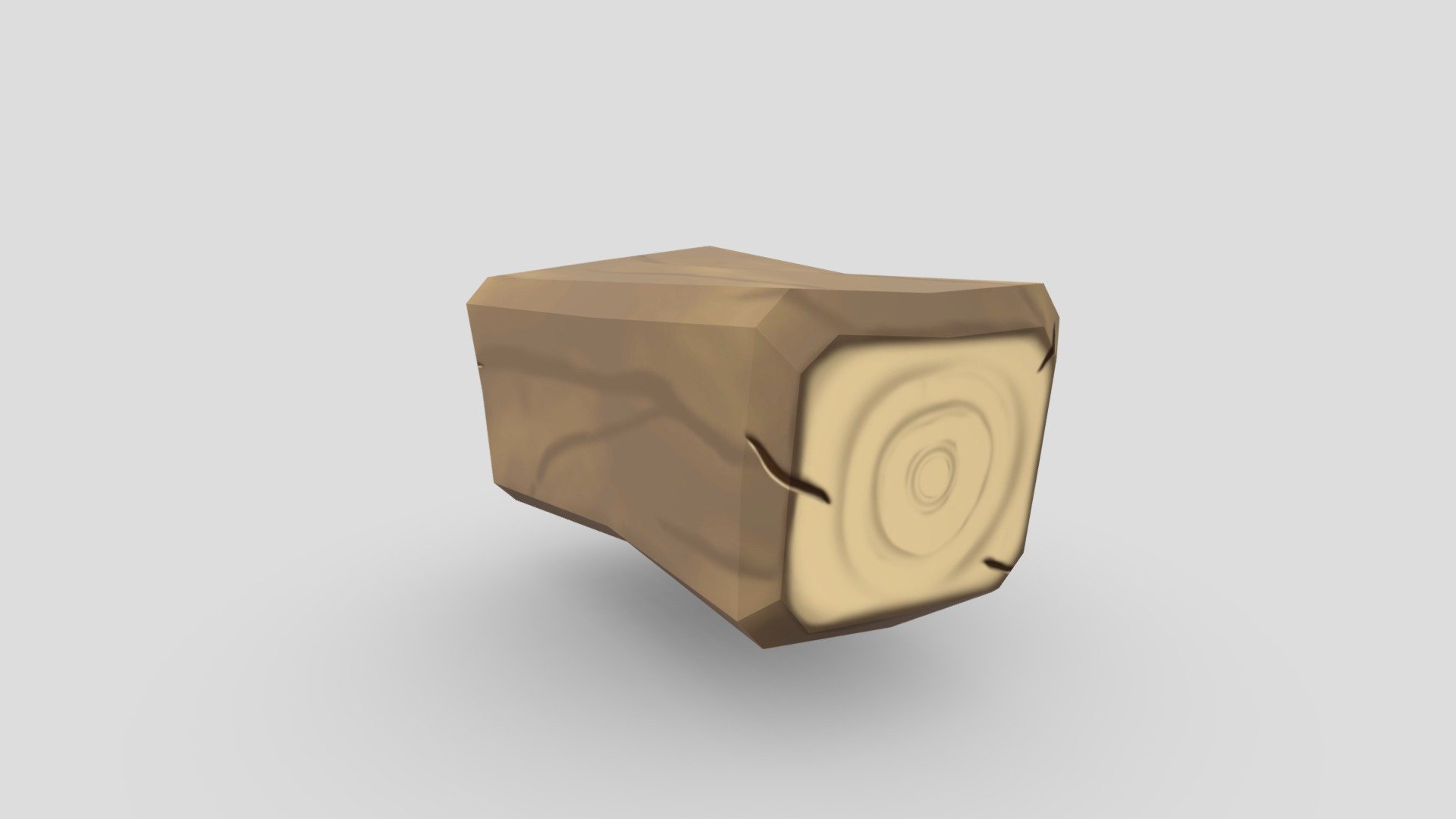 Low Poly Log - 3D model by Dom (@dompotts) [fe5912b] - Sketchfab