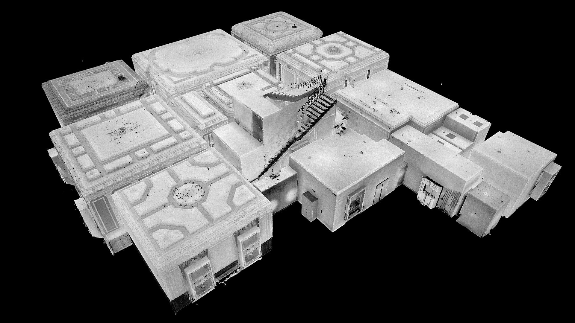 Point clouds of an administrative building - 3D model by dialogplus ...