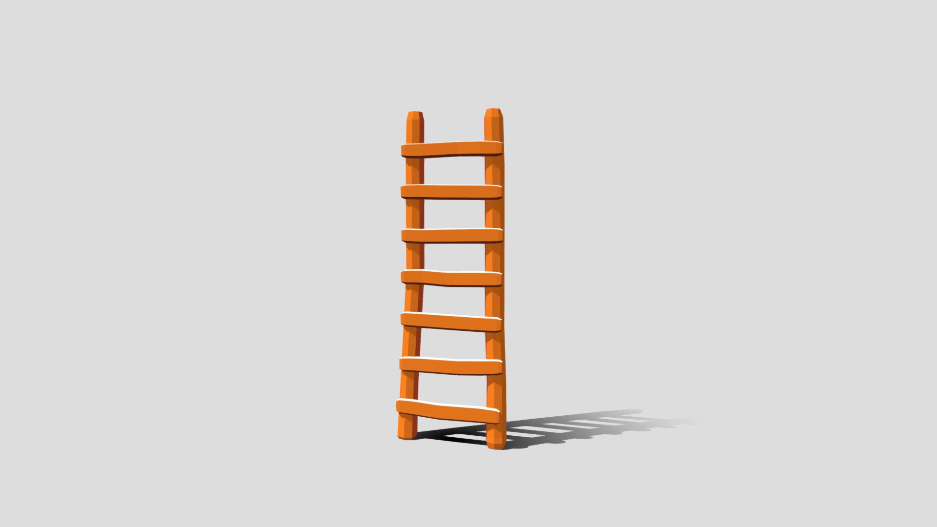 Low poly wood stairs - Download Free 3D model by assetfactory [fe5b6c5 ...