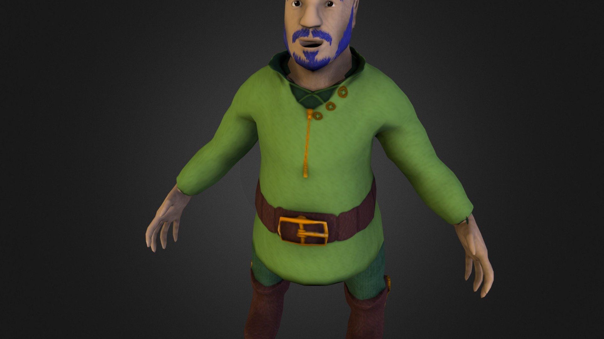 Dwarf - 3D model by dornisaurio [fe5ce28] - Sketchfab