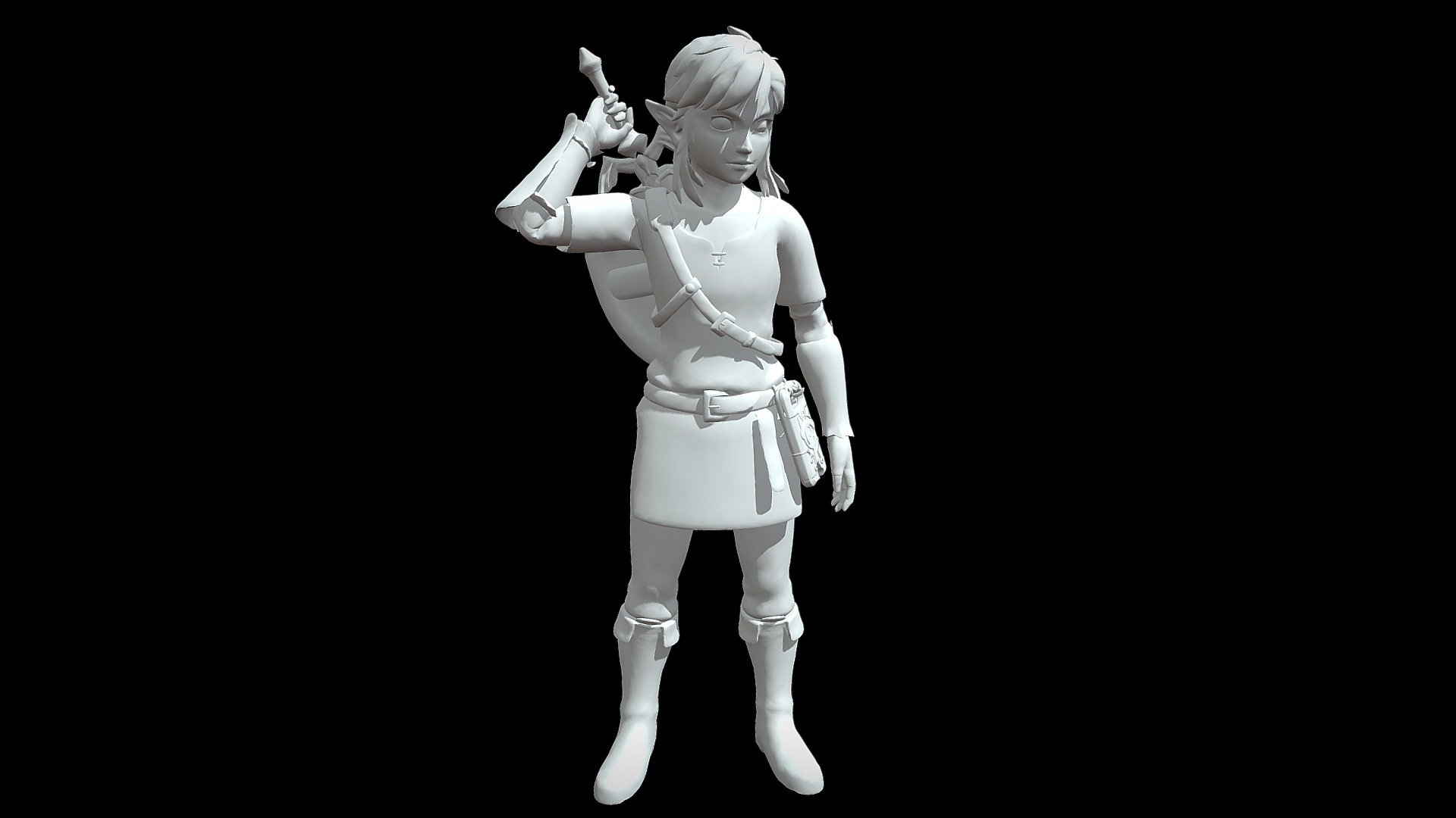 BOSSposes - LINK BOTW - 3D model by BOSSposes (@bossposes3d) [fe5fa58 ...