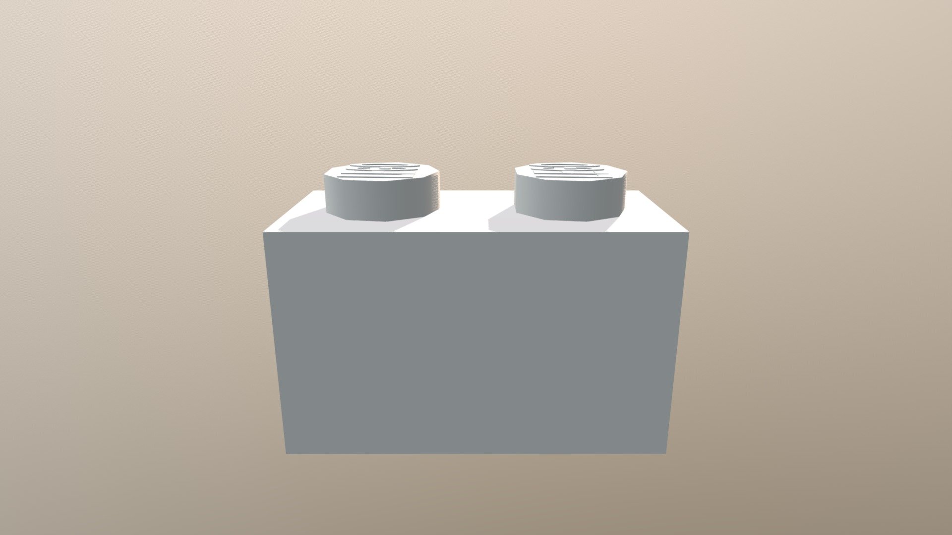 1x2 Tall Chamfered - 3D model by lolmastr [fe62390] - Sketchfab