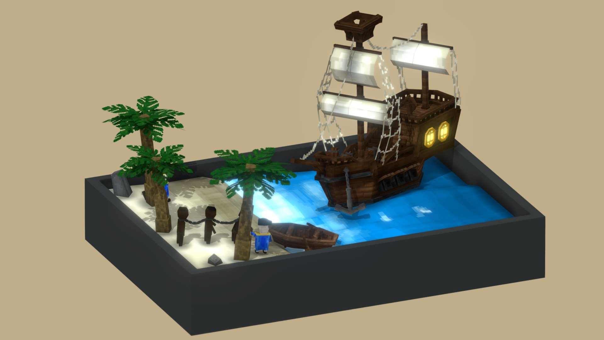 colonization scene - Download Free 3D model by Eloysub_22 (@eloysubiza ...